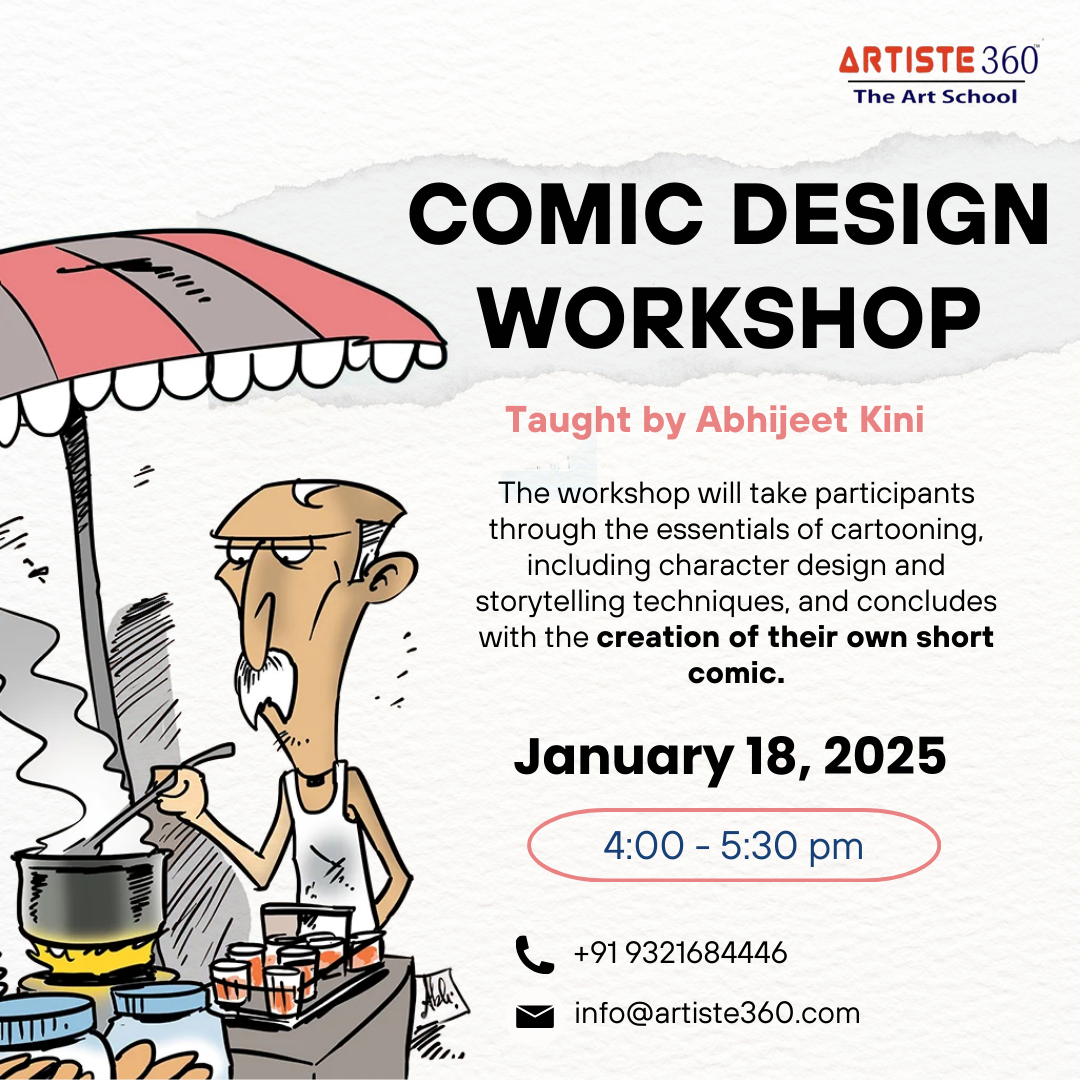 Comic Design Workshop – ARTISTE 360